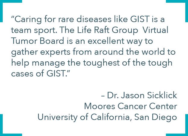 GIST Virtual Tumor Board – LRG Science – The Life Raft Group