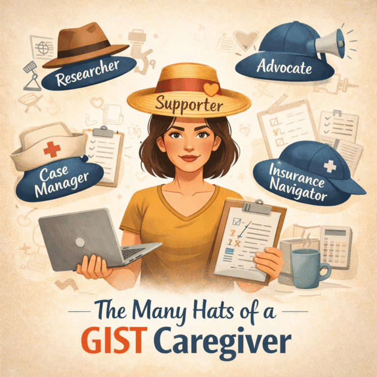 The Many Hats of a GIST Caregiver – The Life Raft Group